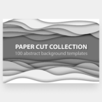 100 Paper Cut Backgrounds – MasterBundles