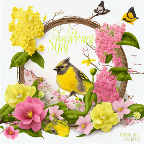 Spring Clipart Free – MasterBundles