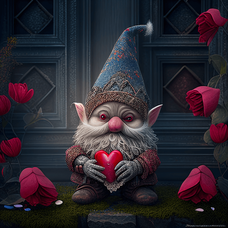 Valentine Gnome Clipart Free – MasterBundles