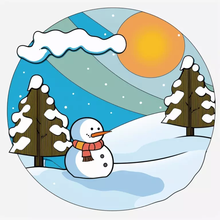 Winter Clipart Free – MasterBundles